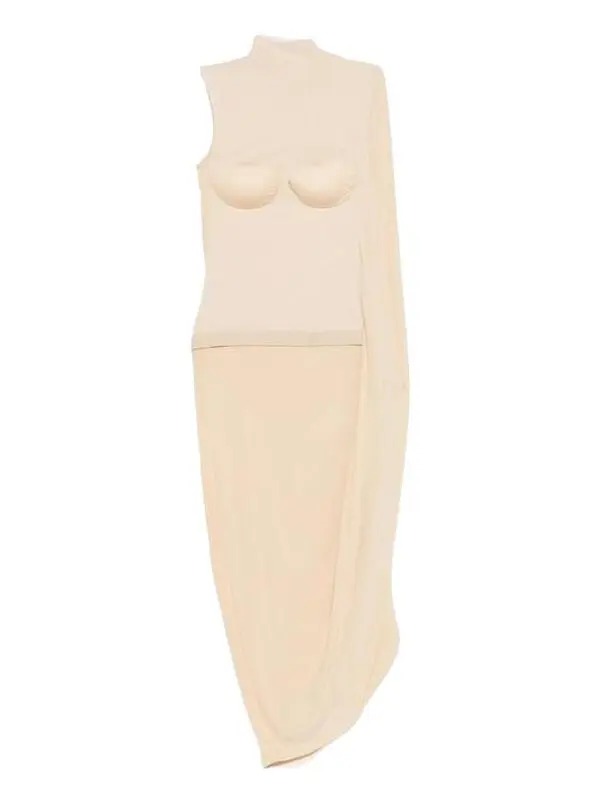 JEAN PAUL GAULTIER Neutrals Dresses Cocktail & Party Dresses - Cream