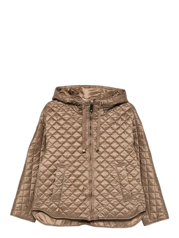 Max Mara Quilted Nylon Blouson Jacket - Multicolor