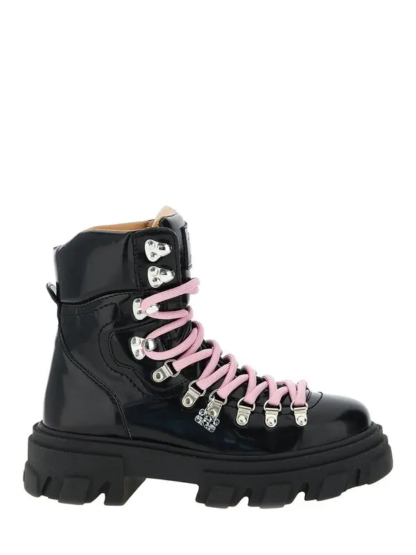 GANNI Cleated Mountain' Amphibian - Black