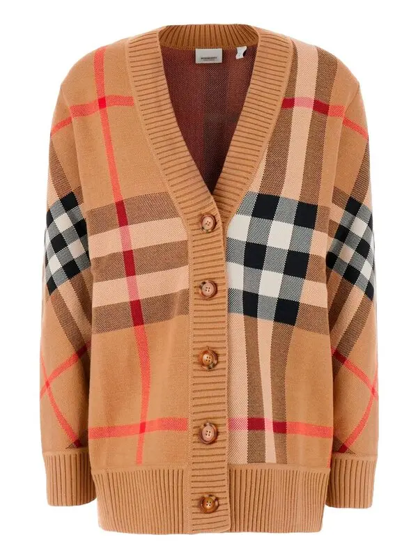 Burberry Check Knitwear - Multicolor