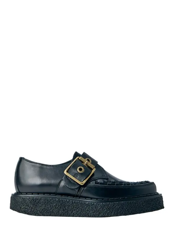 VIVIENNE WESTWOOD Buckle Detail Leather Loafers - Black