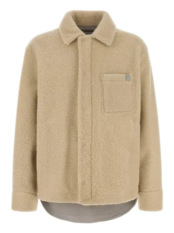 Loewe Shearling Jacket - White