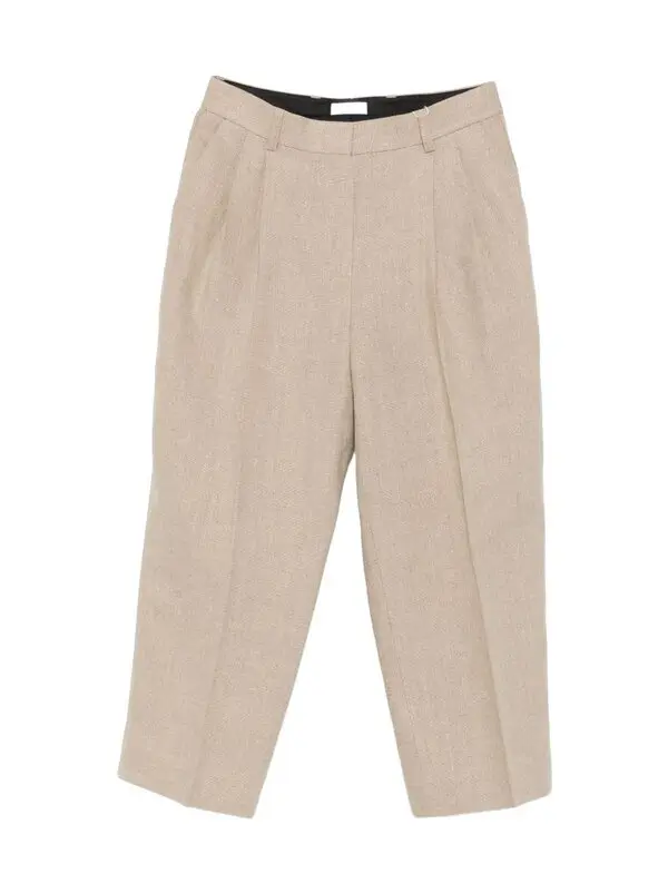 TOTEME Linen Trousers - Multicolor