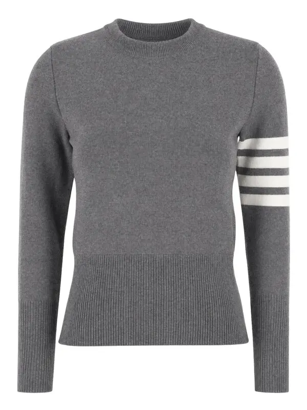 Thom Browne Crew Neck Knitwear - Multicolor