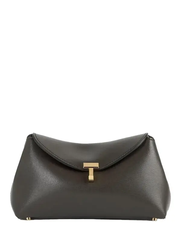 TOTEME T-lock Mini Leather Clutch - Multicolor