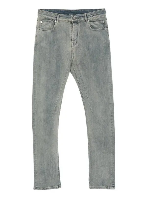Rick Owens Denim Slim-fit Jeans - Blue