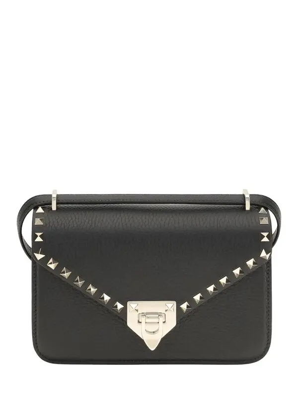 Valentino Garavani Rockstud Mini Shoulder Bag - Black