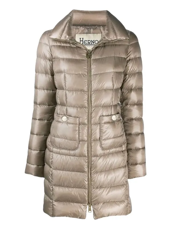 Herno Maria Midi Down Jacket - Multicolor