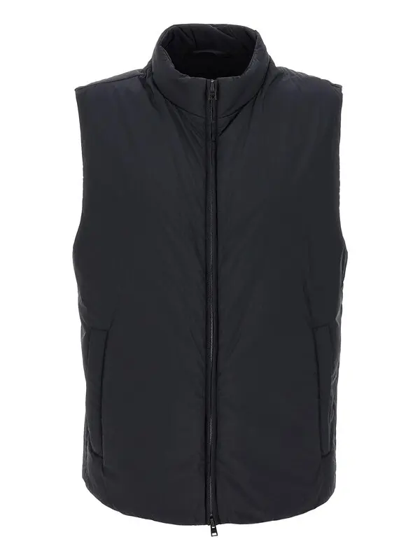 Herno Ecoage' Vest - Black