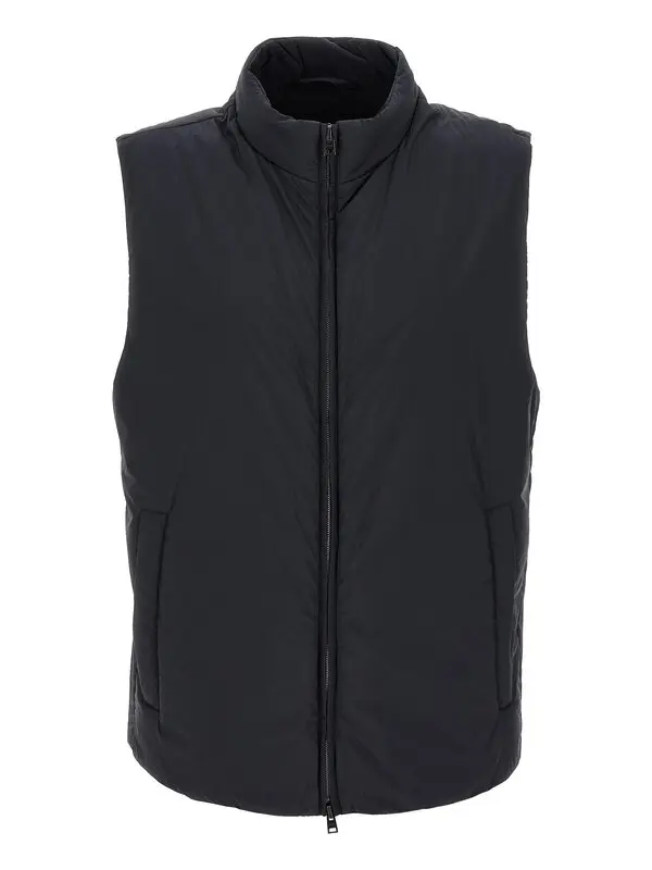 Herno Ecoage Padded Vest - Black