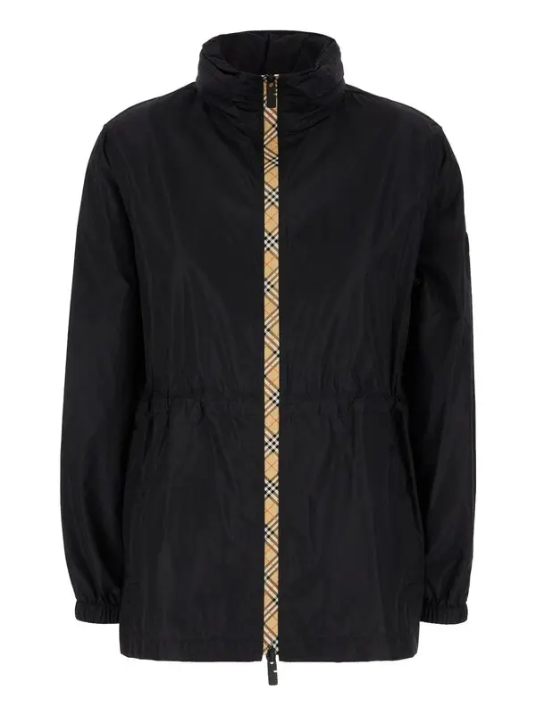 Burberry Hooded Windbreaker - Multicolor