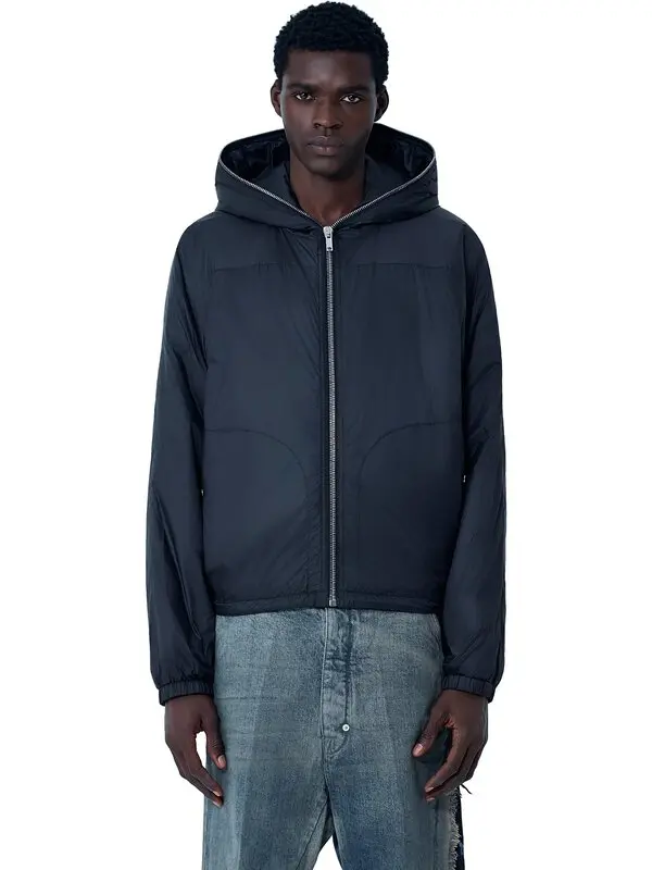 Rick Owens Sealed Winbreaker Jacket - Black
