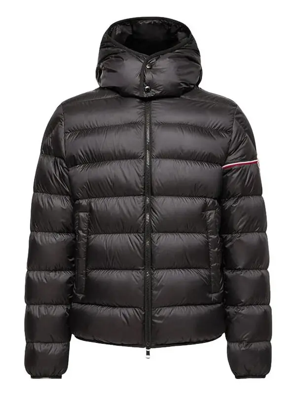 Moncler Quilted Padded Down Jacket - Black