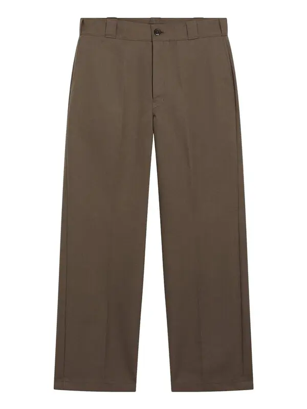 Prada Technical Canvas Trousers - Brown