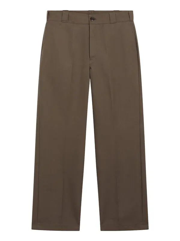 Prada Technical Canvas Trousers - Brown