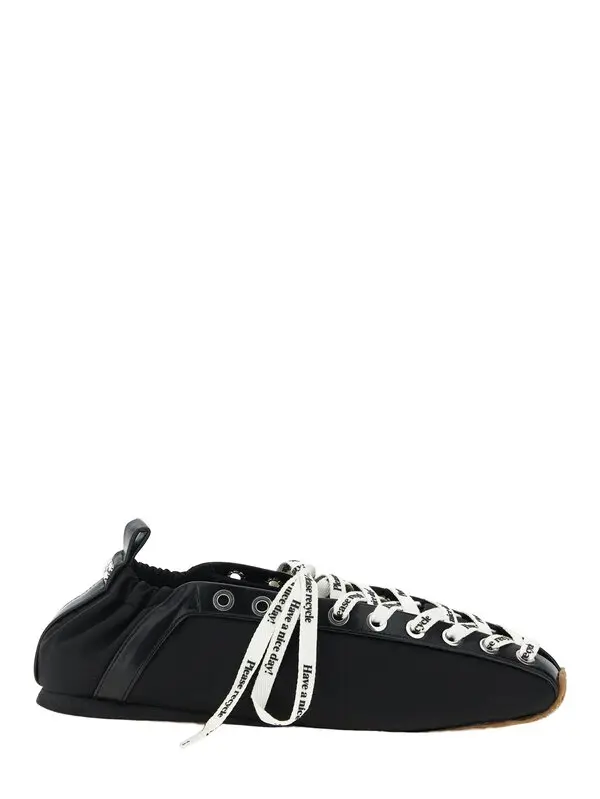 GANNI Sporty Ballet Flats - Black