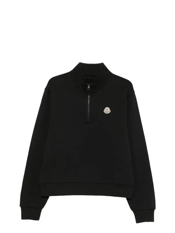 Moncler Half-zip Sweatshirt - Black