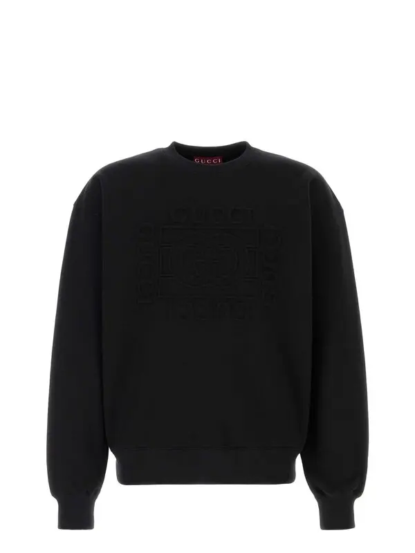 Gucci Cotton Sweatshirt - Black