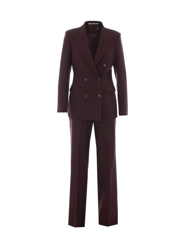 Tagliatore Double-breasted Wool Suit - Multicolor