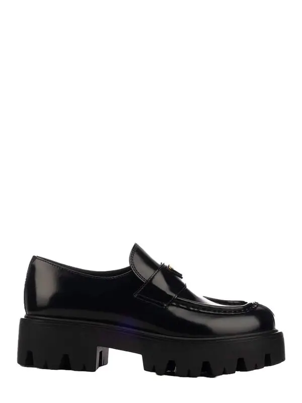 Prada Lug Sole Loafers - Multicolor