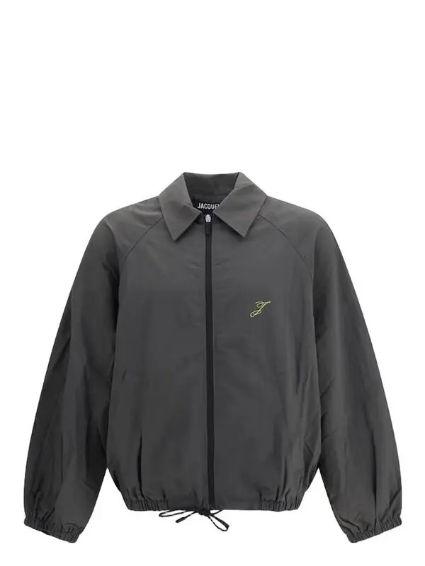 Jacquemus Grey Jackets Sport Jackets & Windbreakers - Gray