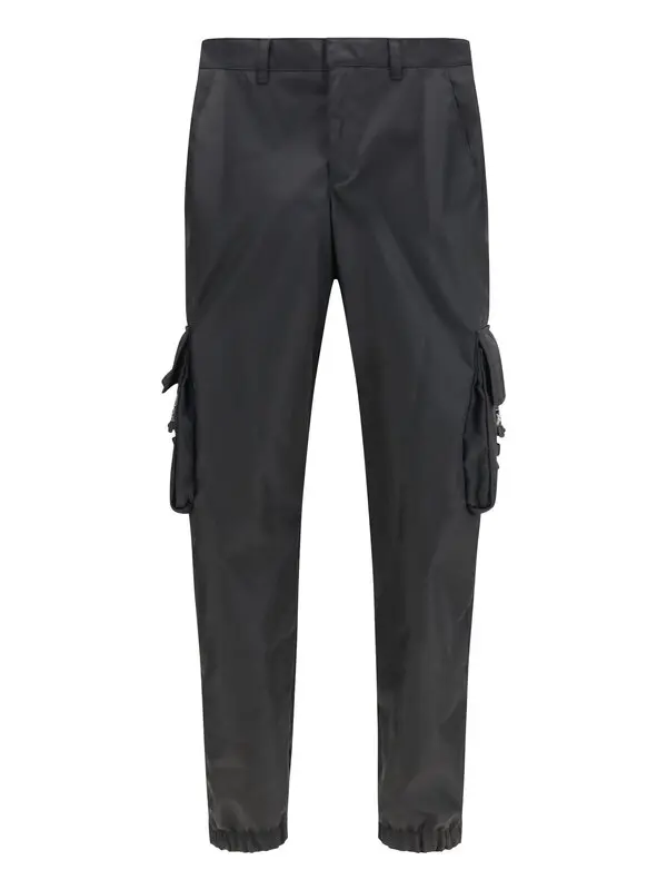 Prada Re-nylon Cargo Pants - Black