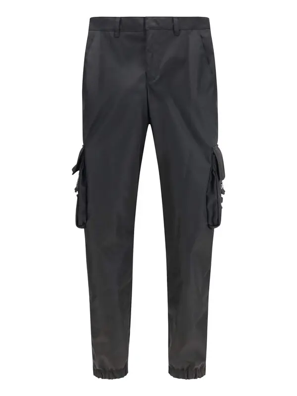 Prada Re-nylon Cargo Pants - Black