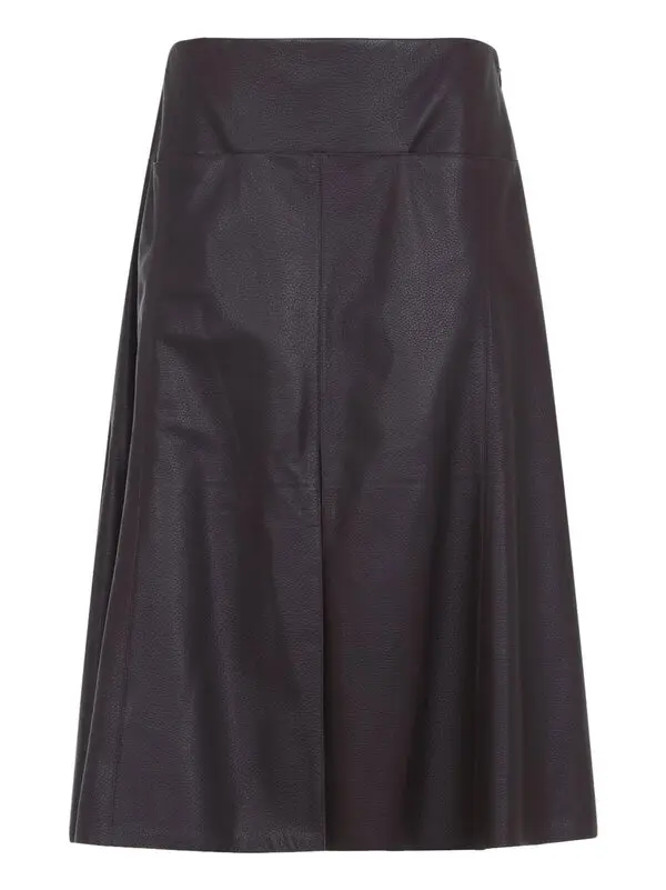 Alaïa Slit Midi Skirt - Multicolor