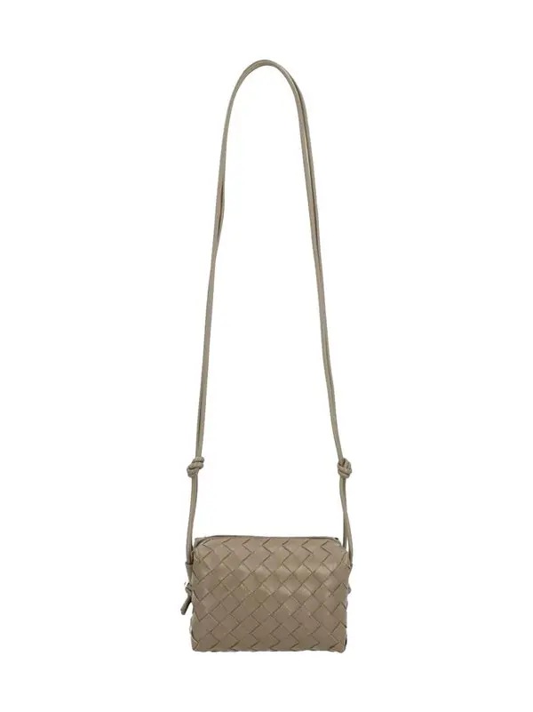 Bottega Veneta Mini Loop Camera Bag - Cream