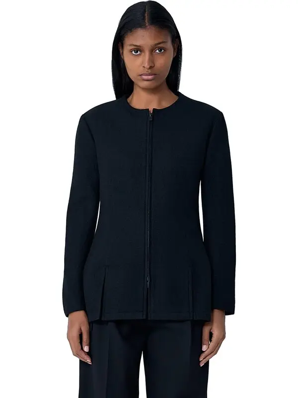 Yohji Yamamoto Wool Slim Jacket - Black