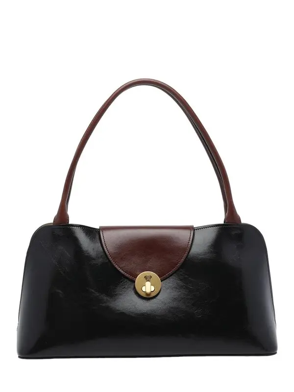 Versace Vivian East/west Medium Shoulder Bag - Black