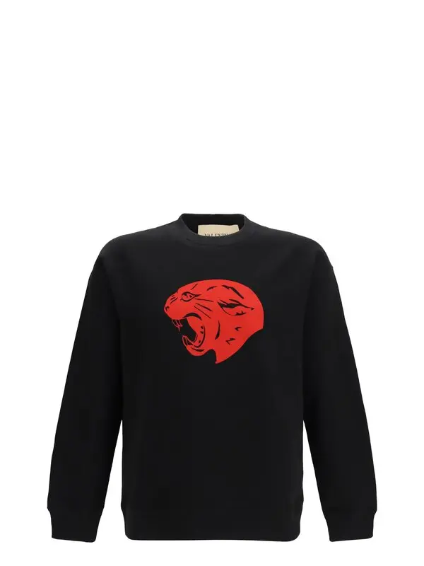 Valentino Garavani Panther Sweatshirt - Black
