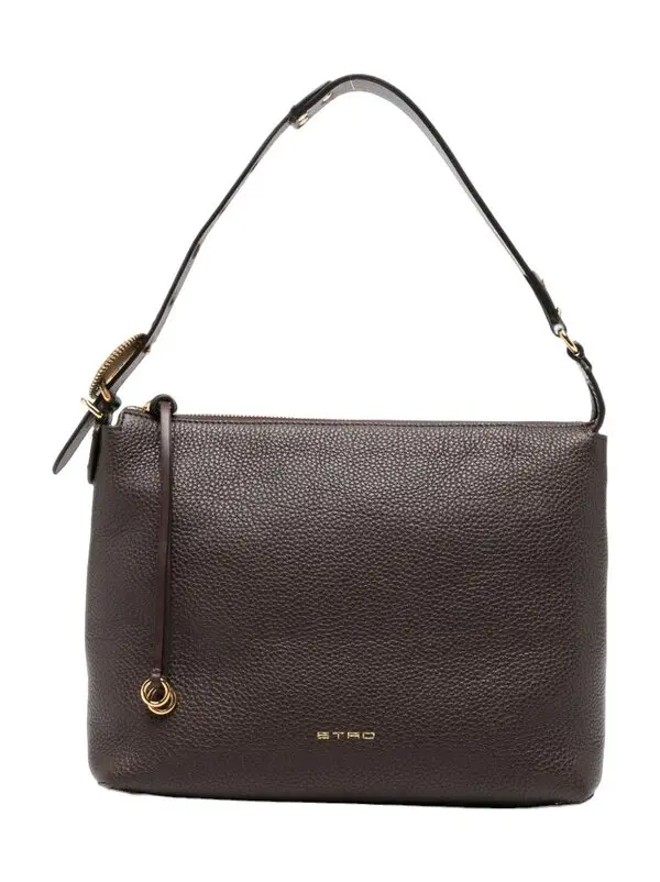 Etro Medium Leather Hobo Bag - Multicolor