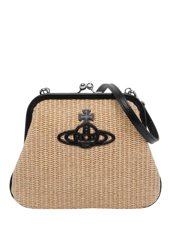 VIVIENNE WESTWOOD Vivienne Clutch - Cream
