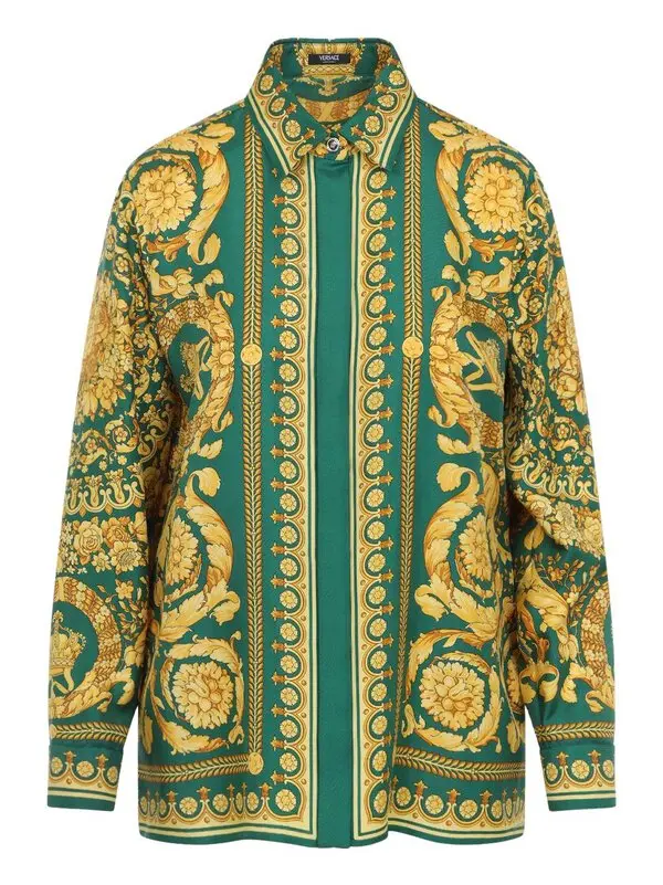 Versace Formal Shirt - Green