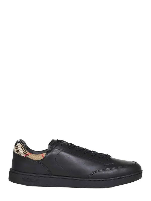 Burberry Calf Leather Set Sneakers - Multicolor