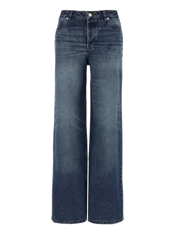 A.p.c. Elisabeth' Stonewashed Denim Jeans - Blue
