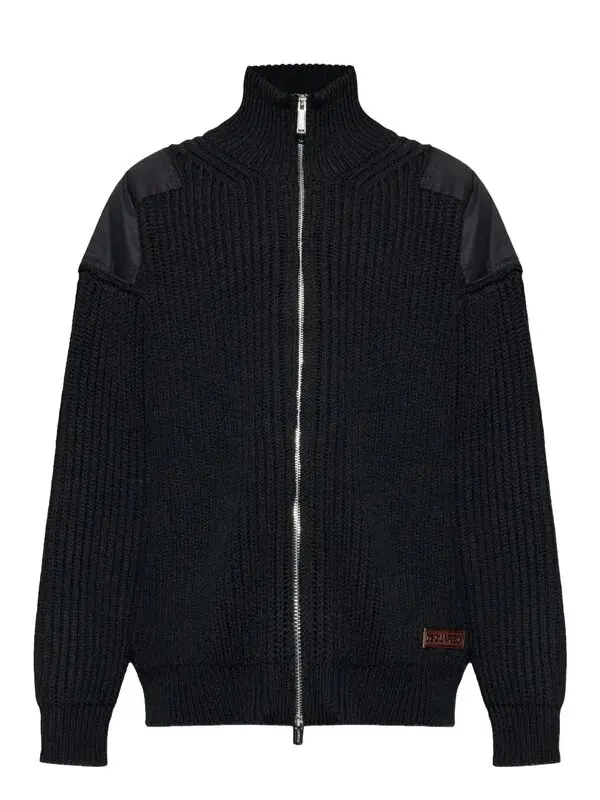 Dsquared2 Zipped Cardigan - Multicolor