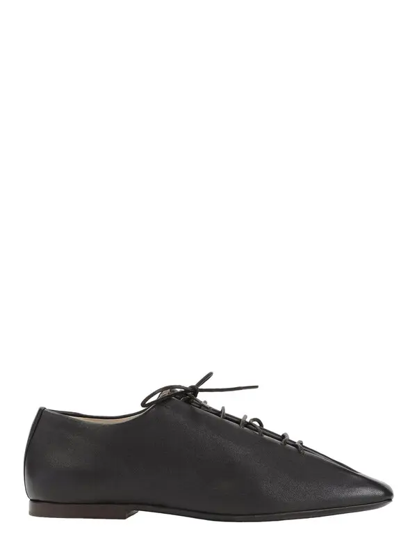 LEMAIRE Souris Flat Classic Derbies - Brown