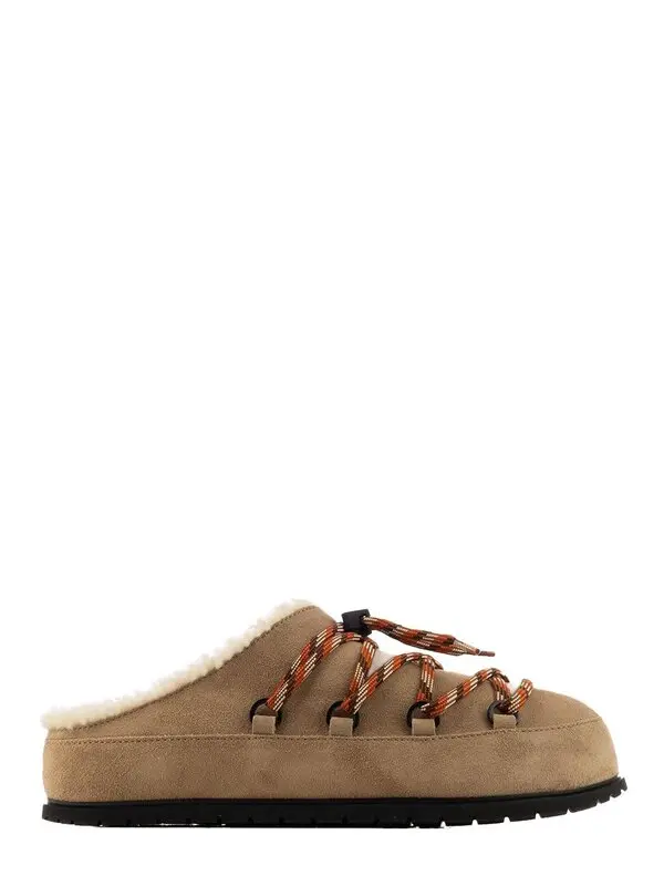 Prada Suede Slippers - Multicolor
