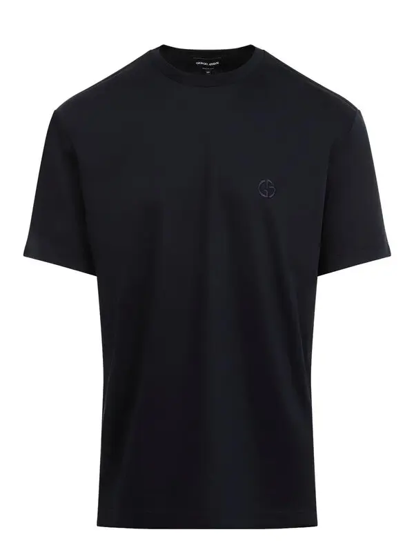 Giorgio Armani Cotton T-shirt - Blue