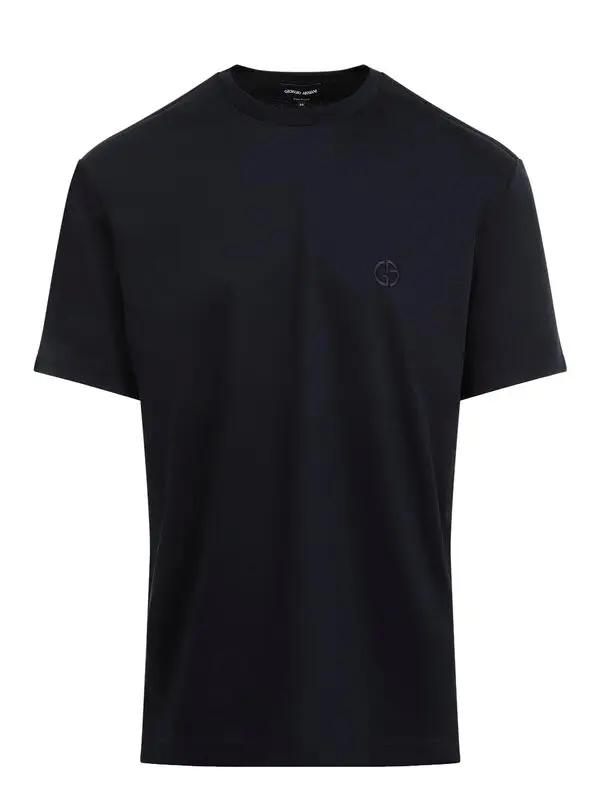 Giorgio Armani Cotton T-shirt - Blue