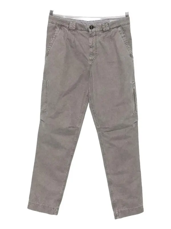 Brunello Cucinelli Cotton Trousers - Multicolor