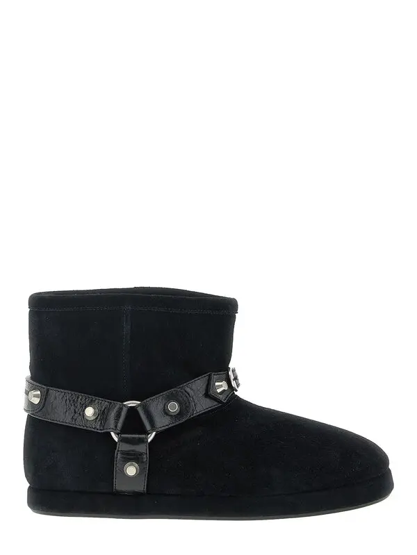 Balenciaga Alaska Soft Ankle Boots - Black