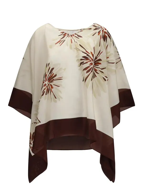 Brunello Cucinelli Silk Blouse - Multicolor