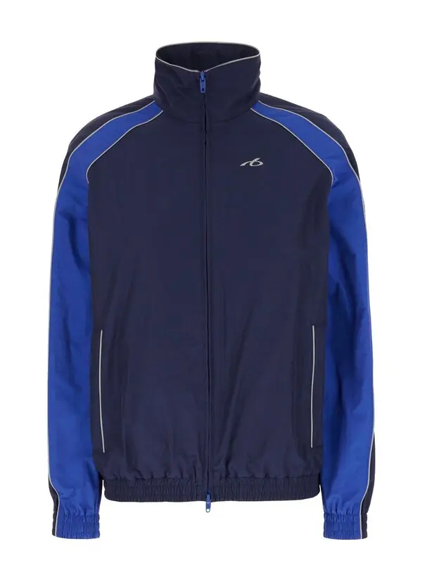 Balenciaga Full Zip Stand Collar Track Jacket - Multicolor