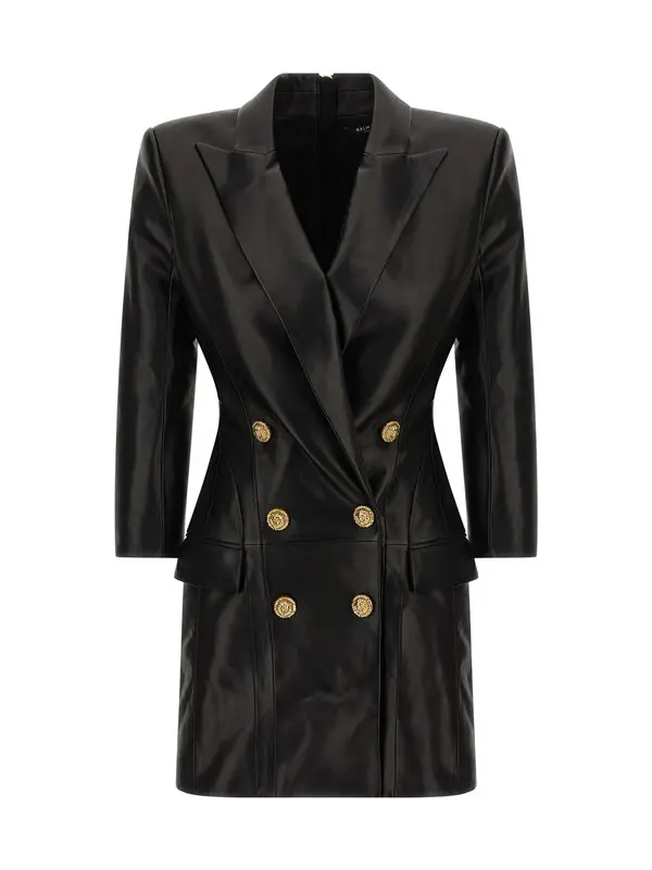 Balmain Blazer Dress - Black