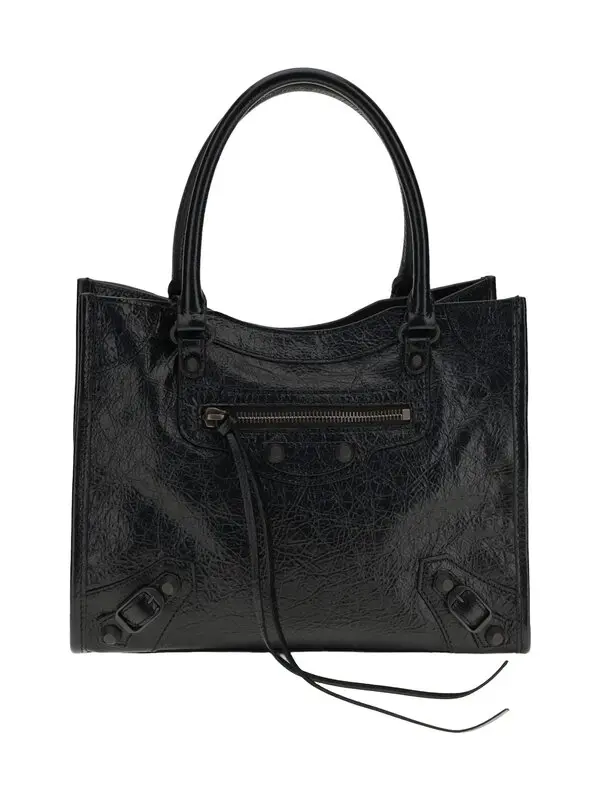 Balenciaga Le City Tote Mini Handbag - Black