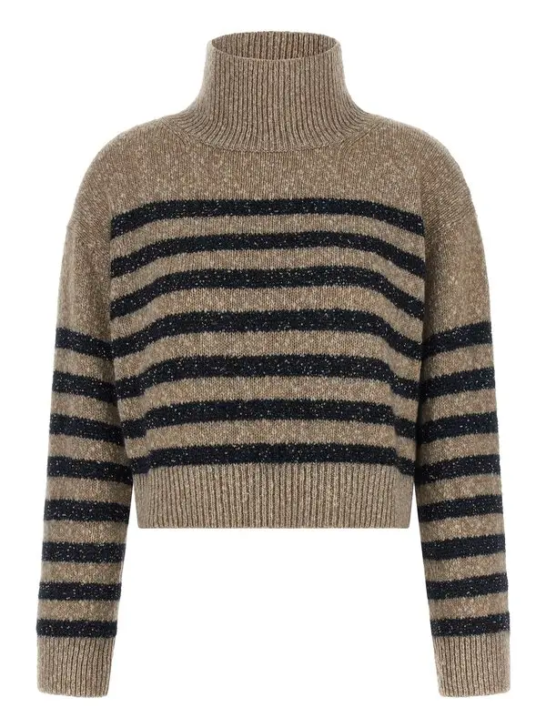 Brunello Cucinelli Striped Sweater - Multicolor