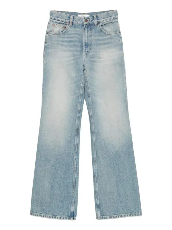 Chloé Flared Leg Denim Jeans - Multicolor
